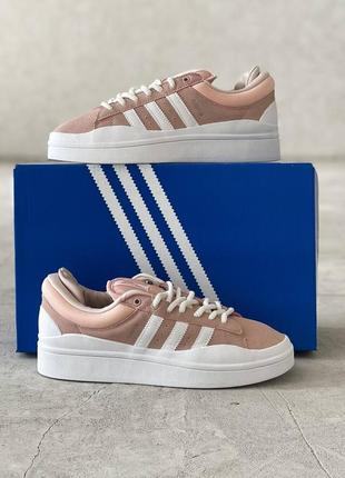 Женские кроссовки адидас розовые adidas campus bad bunny, жюнкие ...