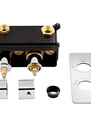 Смеситель для душа qtap votice термостатический скрытого монтажа на два ...