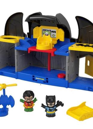 Fisher price little people dc super friends batcave gmj16 1375