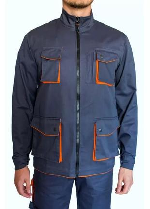 Куртка робоча ardon dexter (m-xl) сіро-оранжева — цена 839 грн в ...
