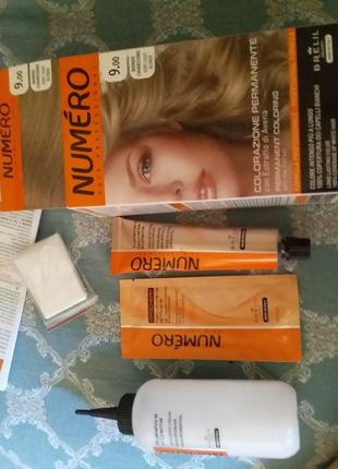 Фарба стійка перманентна для волосся brelil numero hair professional з ...