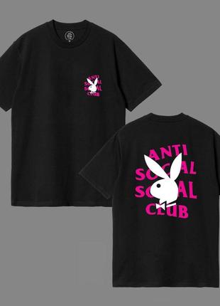 Футболки assc футболка anti social social club анти сошиал клаб анті ...