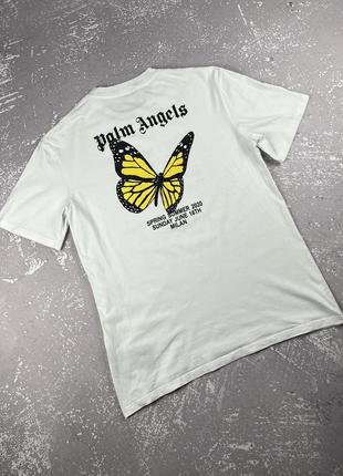 Palm angels butterfly t shirt store