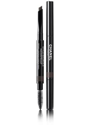 chanel stylo sourcils waterproof 808 147734927 Chanel bleu de chanel original brun clair 2003 chanel pre owned 1990s fringe