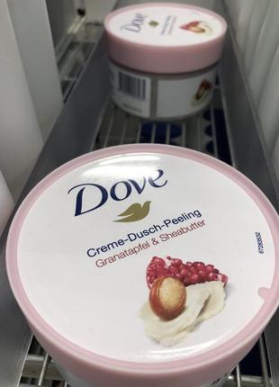 Dove cream shower scrub pomegranate shea butter scrub body scrub 499 172491626
