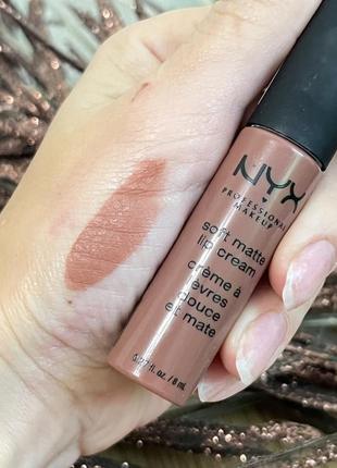 nyx professional makeup soft matte lip cream 36 los angeles
