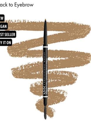nyx micro brow pencil 450 176123490