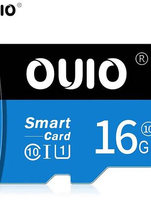 Карта памяти, флешка microsd 16gb class 10 + sd adapter микро сд 16 гб ...
