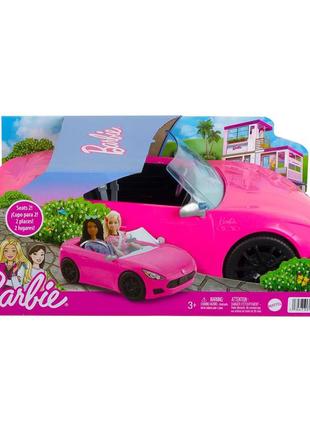 Barbie toy car bright pink 2 seater covertible. 1150 138524679