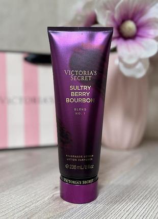 victoria s secret sultry berry bourbon body lotion 440