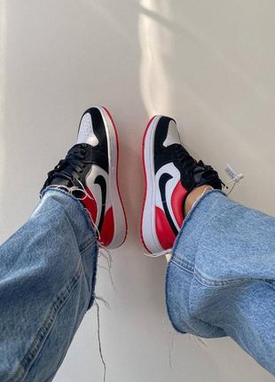 Кроссовки женские найки джорданы низкие, nike air jordan 1 low — цена ...