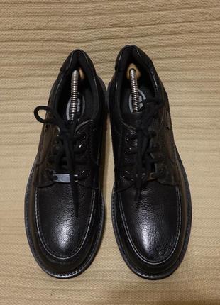 Массивные черные кожаные полуботинки спортивного стиля am shoe company ...