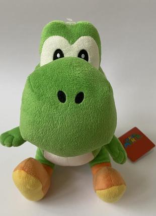 Большая мягкая игрушка динозавр йоши yoshi из супер марио super mario ...