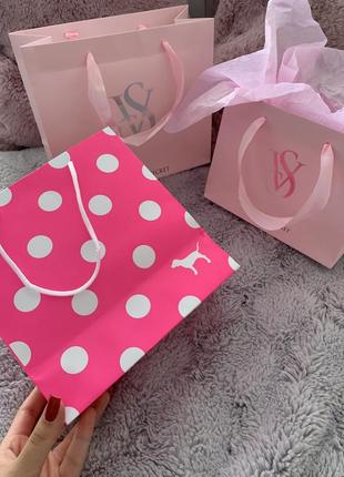 Брендовані пакети pink та vs 🌸 — ціна 35 грн у каталозі Пакети Купити ...