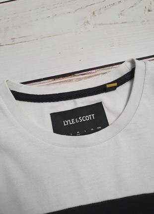 Мужская коттоновая футболка lyle scott (lyle&scott) лайл скотт — цена ...
