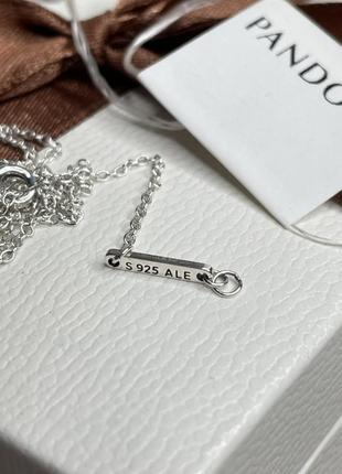 Оригинальные серебряное колье пандора pandora 398425c01 100% оригинал ...