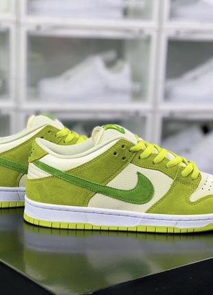 Кроссовки nike sb dunk low green apple найки данки зеленые — цена 4989 ...